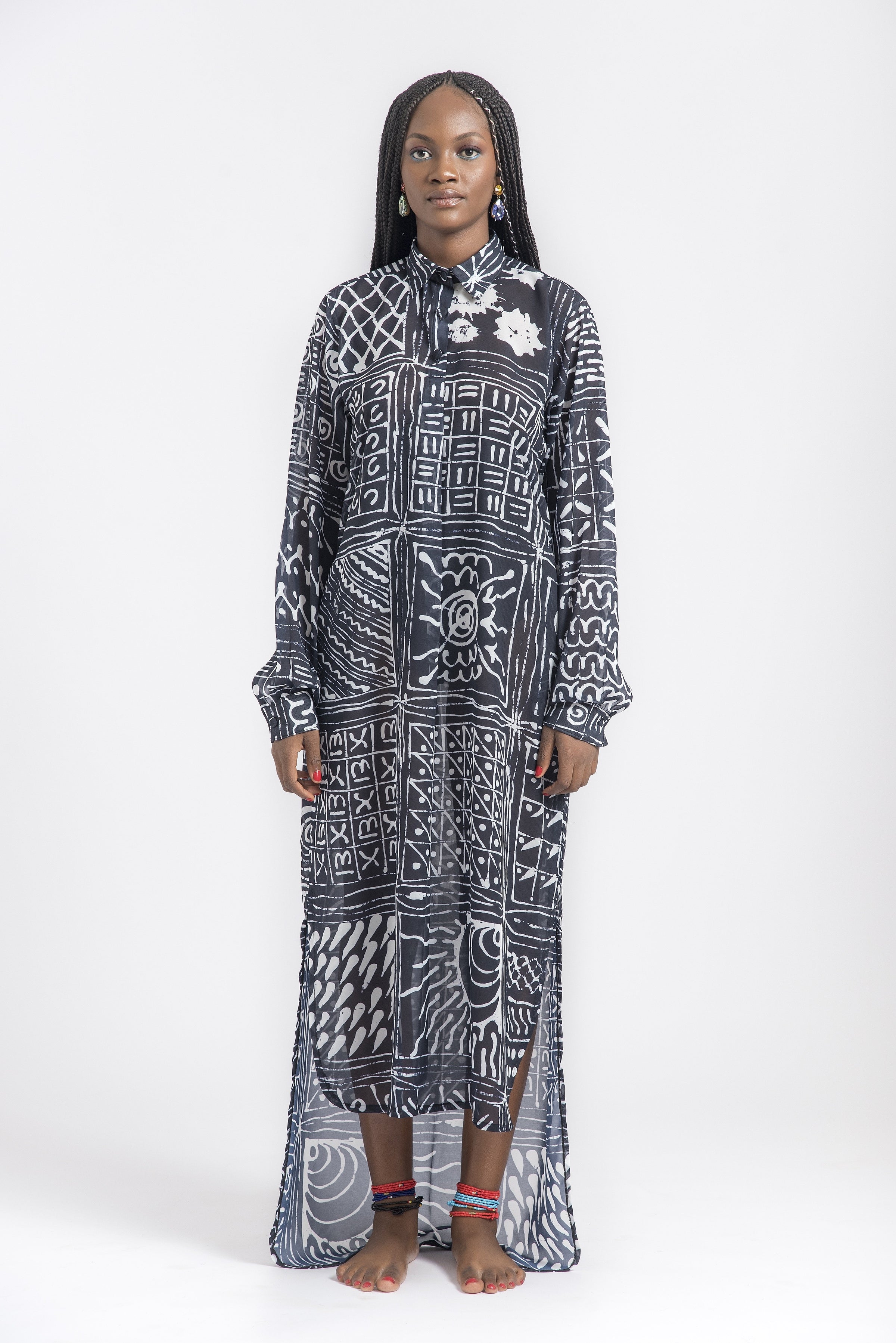 HI|LO MAXI SHIRT DRESS – The Garment Factory